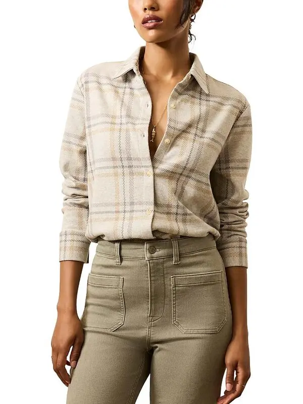 Faherty Brand Legend Sweater Shirt - Sandy Trails Plaid