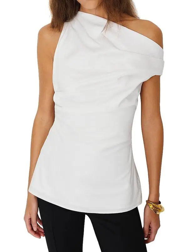 REFORMATION Dessa Top - Bright White
