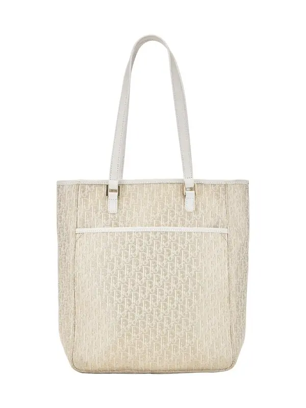 Dior Trotter Canvas Tote - Gold