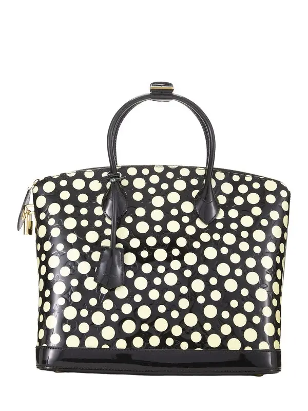 LOUIS VUITTON Yayoi Kusama Dots Infinity Lockit Mm - Black