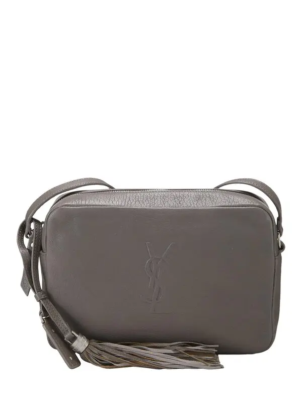 Saint Laurent Loulou Camera Bag - Grey