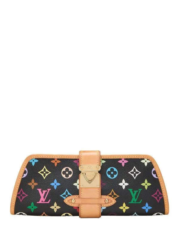 LOUIS VUITTON Takashi Murakami Monogram Multicolore Shirley - Black