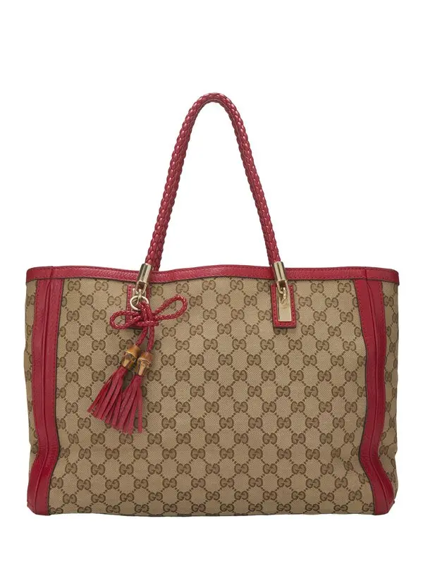 Gucci Original Gg Bella Tote Bag - Red