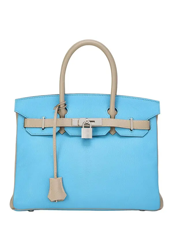 Hermès Birkin 30 Chevre Special Order Horseshoe Bag - Multi