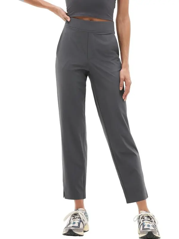 Athleta Brooklyn Mid-rise Ankle Pant - Shadow Grey