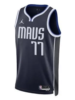 JORDAN Mavericks Luka Doncic 2022 Drifit Jersey - Blue