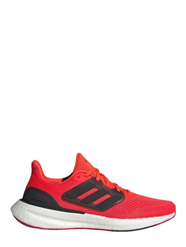 Adidas Pureboost 23 Athletic Sneakers - Solar Red/core Black/better Scarelet Red