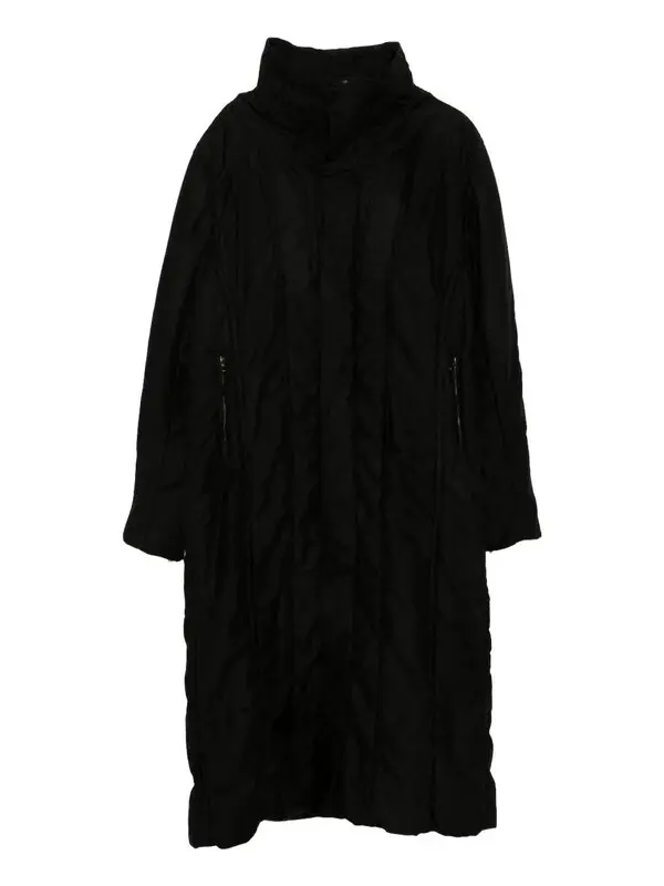 JULIUS Zip-up Padded Coat - Black