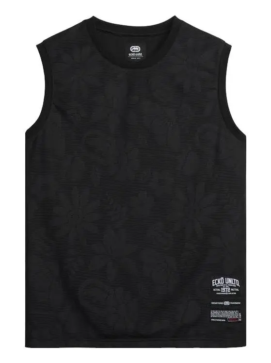 ECKO UNLTD. Lace Tank Top - Black