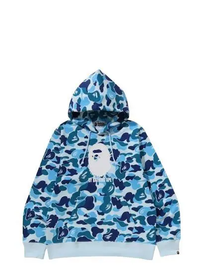 BAPE Abc Camo Pullover Hoodie - Blue