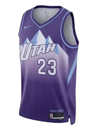 Nike Lauri Markkanen Utah Jazz 24/25 Jersey - Purple