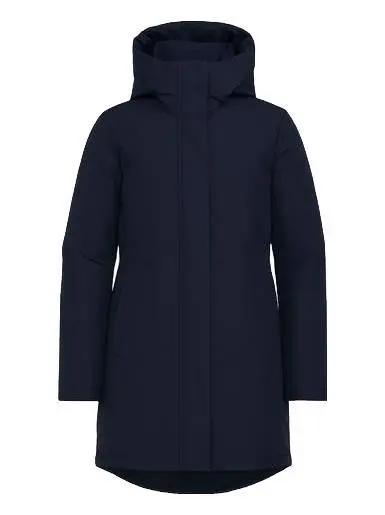 QUARTZ CO. Genia Ca Hooded Down Jacket - True Navy
