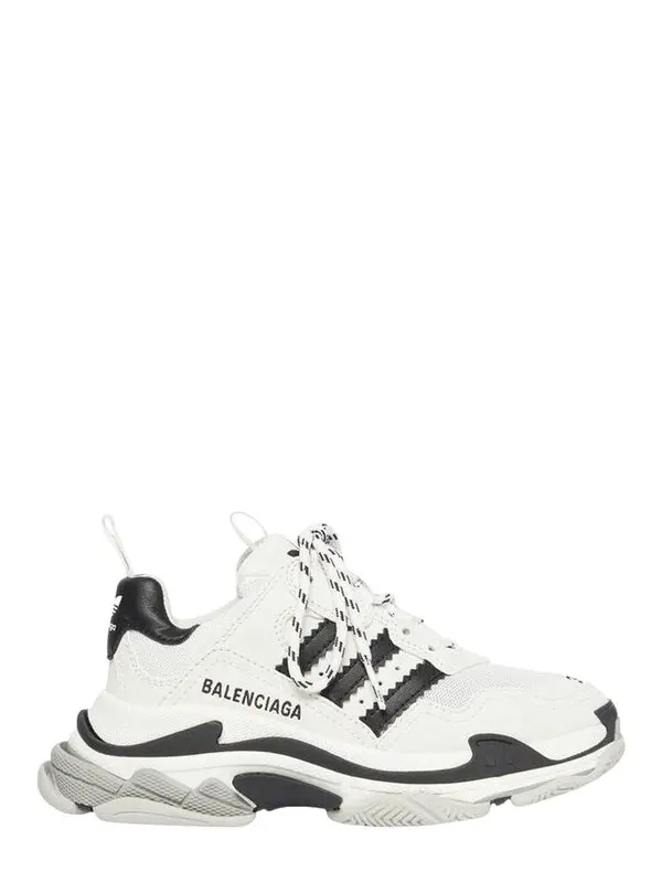 Balenciaga Adidas X Triple S Sneakers - White
