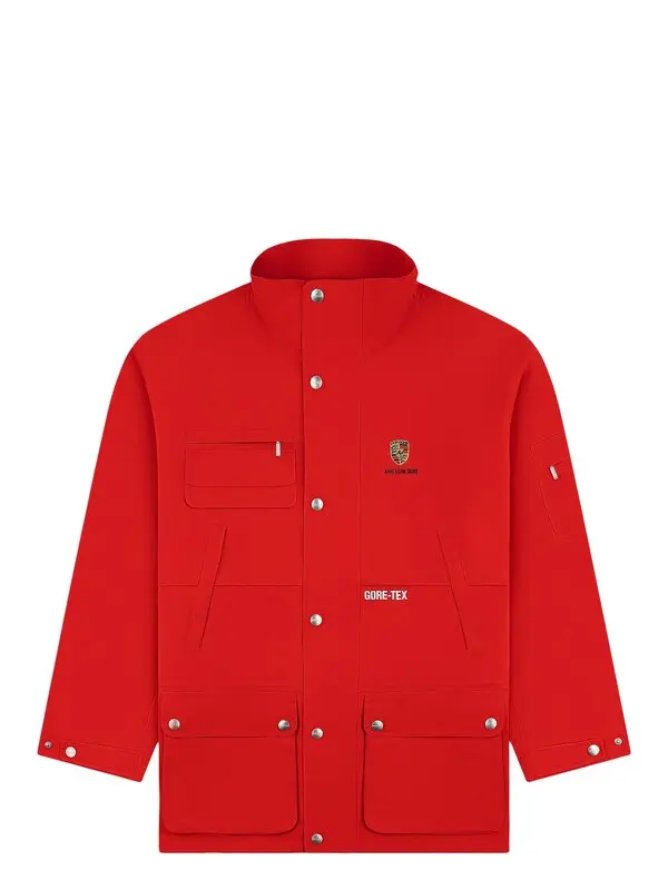 Aimé Leon Dore X Porsche Gore-tex Cabrio Jacket - Red