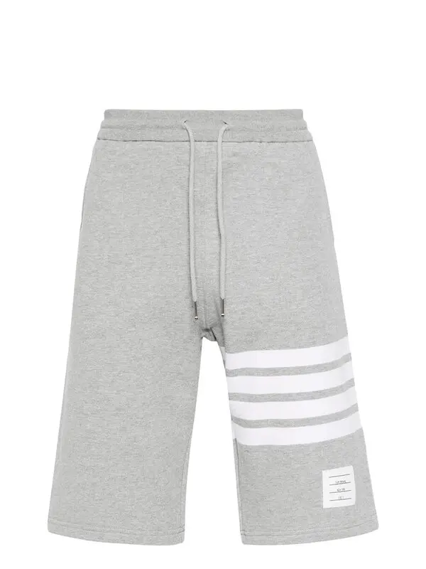Thom Browne Classic 4 Bar Sweatshorts - Grey