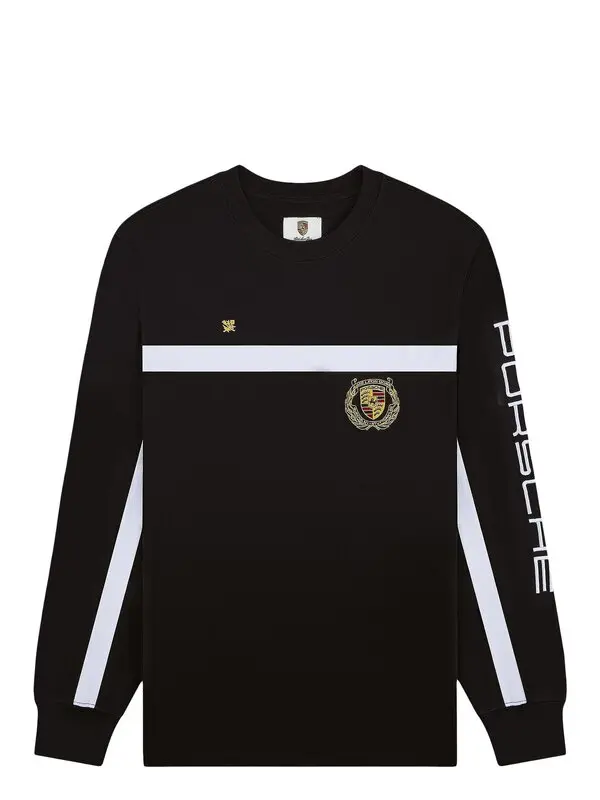 Aimé Leon Dore X Porsche Long-sleeve Apex Tee - Black