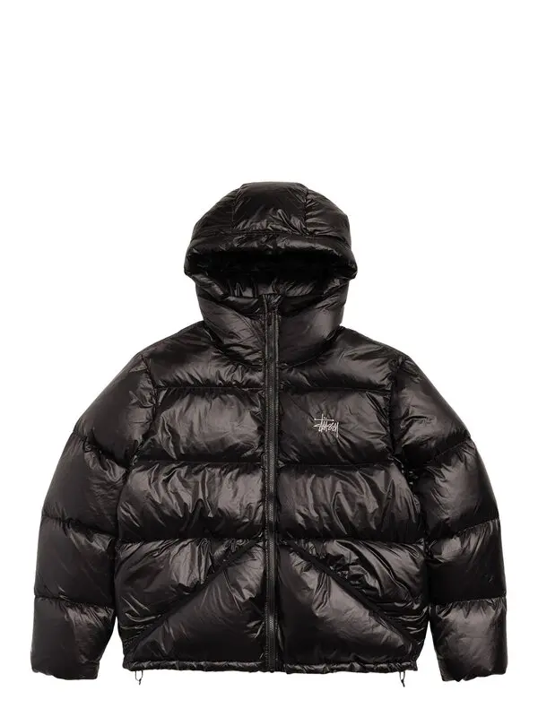 StÜssy Micro Ripstop Down Parka - Black