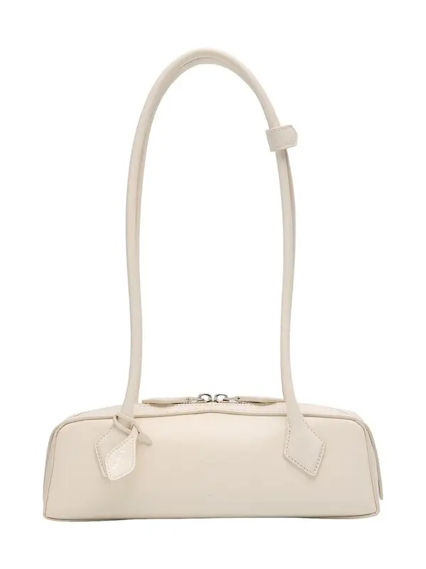 Alaïa Le Teckel Small Shoulder Bag - Ivoire