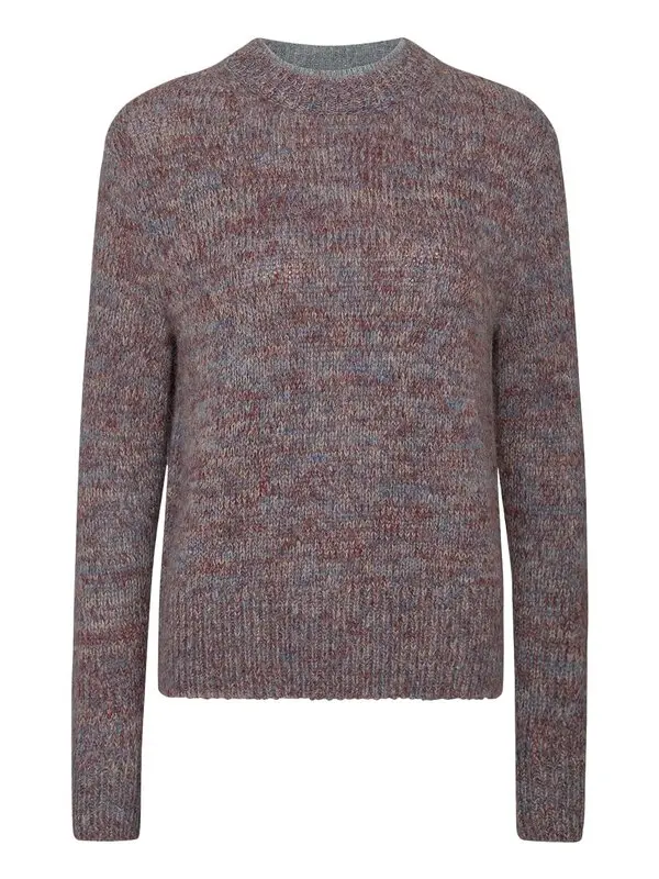 Vince Marled Crewneck Sweater - Cognac Com