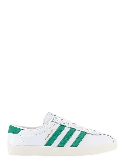 Adidas Leather Trainers - Cloud White Off