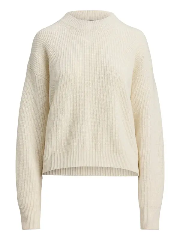 Ralph Lauren Cashmere Pullover Sweater - Ivory