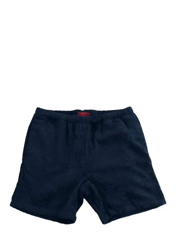Supreme Terry Logo Short - Navy Blue
