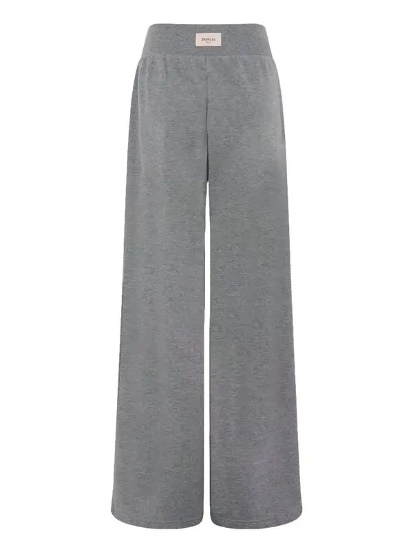 Repetto Wide-leg Cotton Sweatpants - Grey