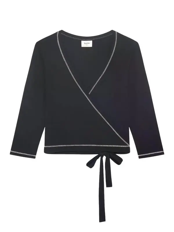 Repetto Tie-wrap Performance Top - Black