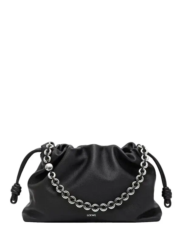 Loewe Flamenco Chain-strap Bucket Bag - Black