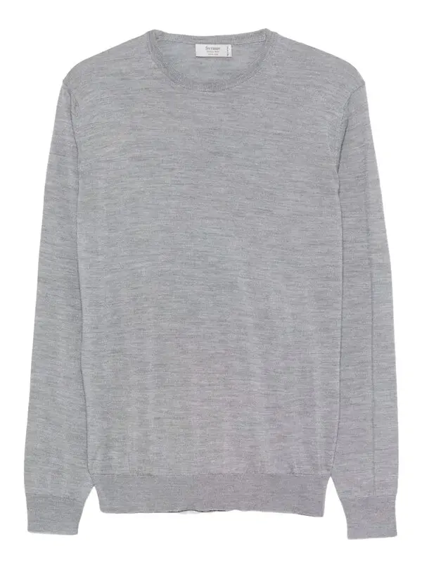 FERRANTE Crewneck Sweater - Grey