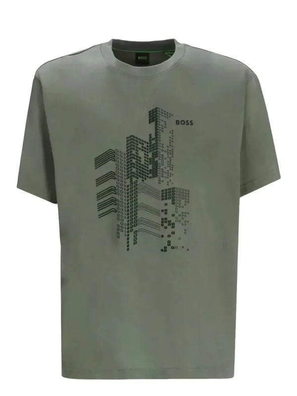 BOSS Graphic-print T-shirt - Green