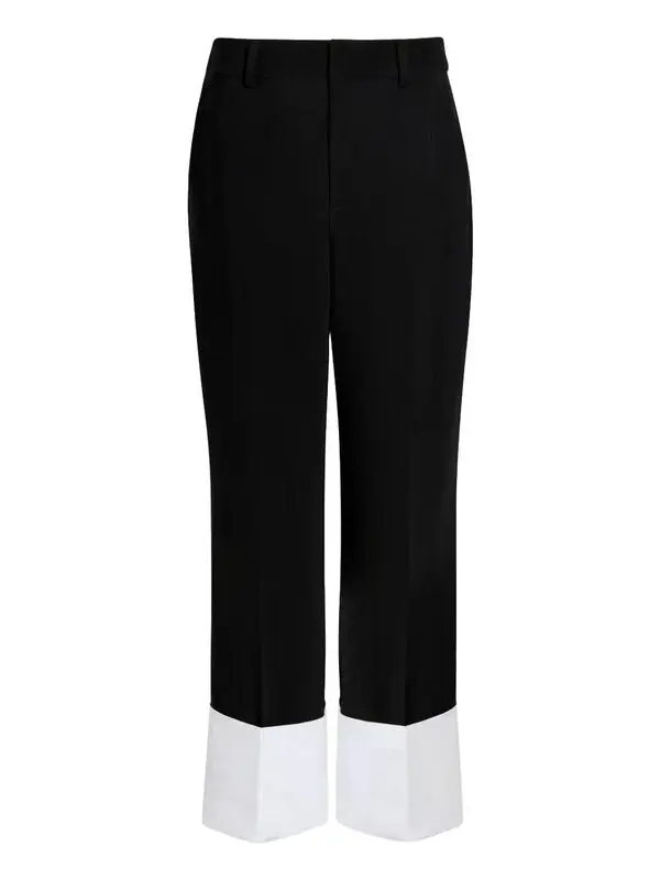 Cinq À Sept Colourblock Trousers - Black