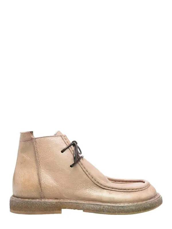 Moma Lace-up Ankle Boots - Neutrals