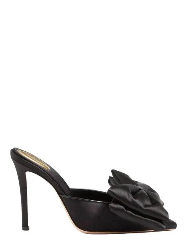 Valentino Garavani 105mm Yolande Mules - Black
