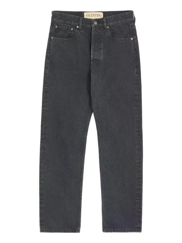 Valentino Garavani Low-rise Jeans - Black
