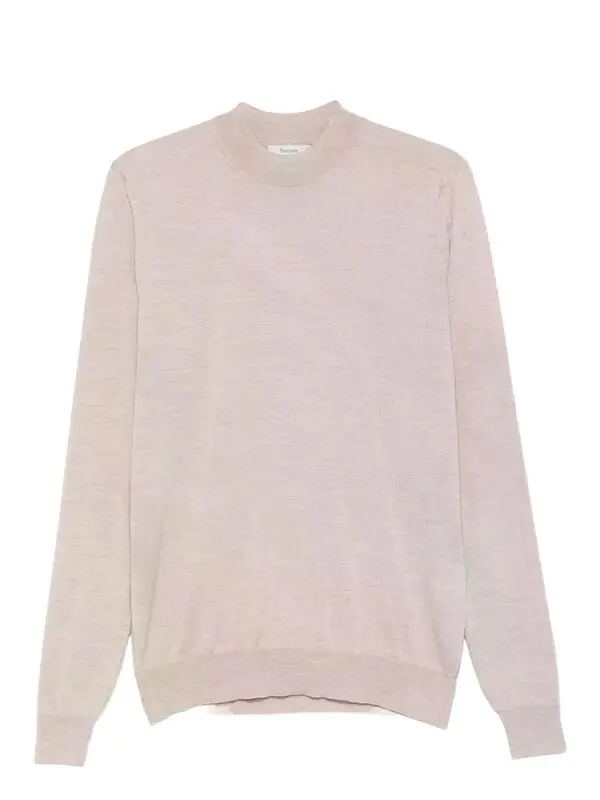 FERRANTE Crew Neck Sweater - Pink