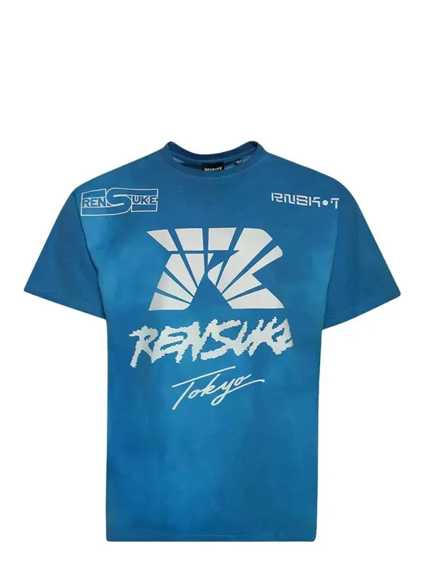 RENSUKE TOKYO Graphic T-shirt - Blue