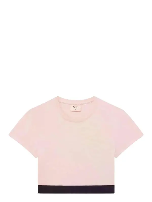 Repetto Contrast Panel Performance T-shirt - Pink
