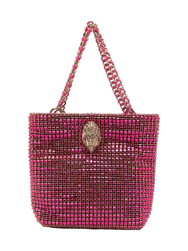 Kurt Geiger Crystal Embellished Mini Bag - Pink