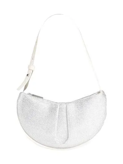 THEMOIRE Metallic Hobo Bag - Silver