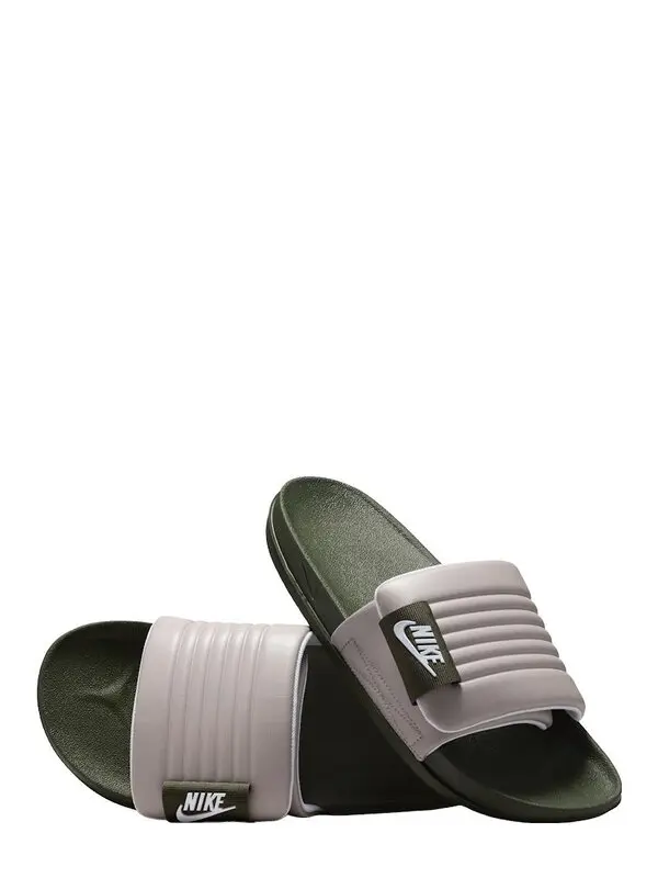 Nike Offcourt Adjust Slide - Cargo Khaki/college Grey/white