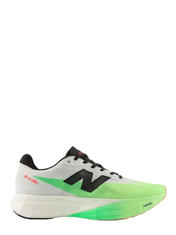 NEW BALANCE Fuelcell Supercomp Elite V5 - White/mint Flash/lime Leaf