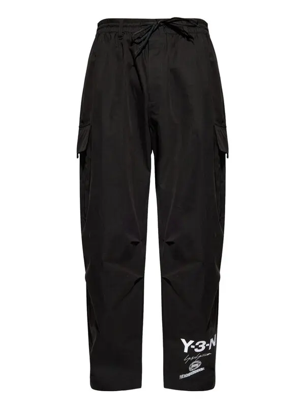 Y3 X Neighborhood Relaxed Trousers - Black