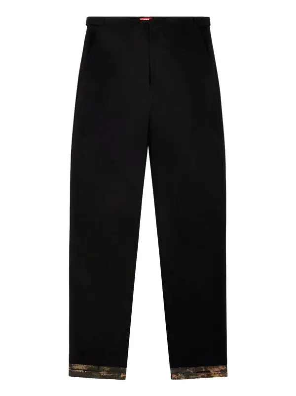 DIESEL® P-lewitt Straight-leg Trousers - Black