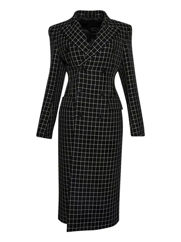 Wardrobe.NYC Double-breasted Coat - Black