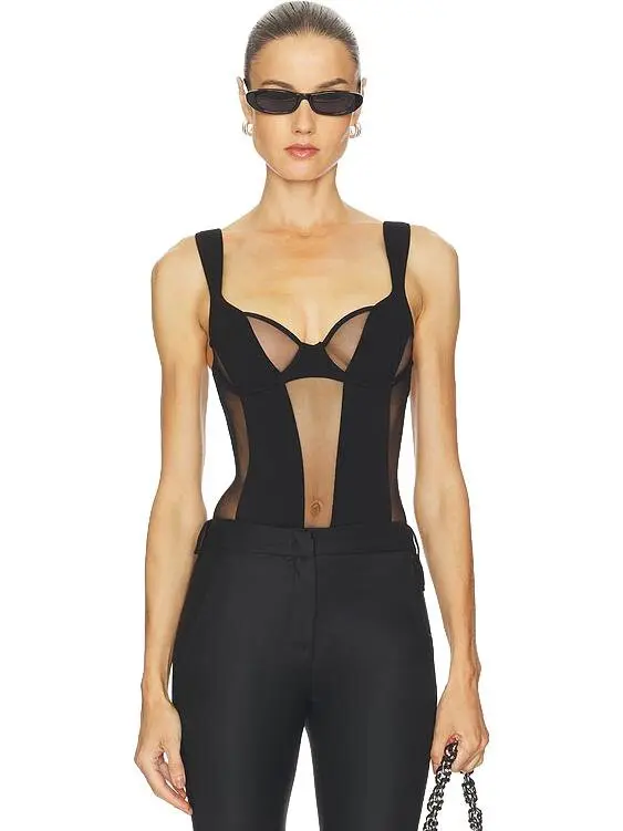 UNDRESS CODE Missy Bodysuit - Black