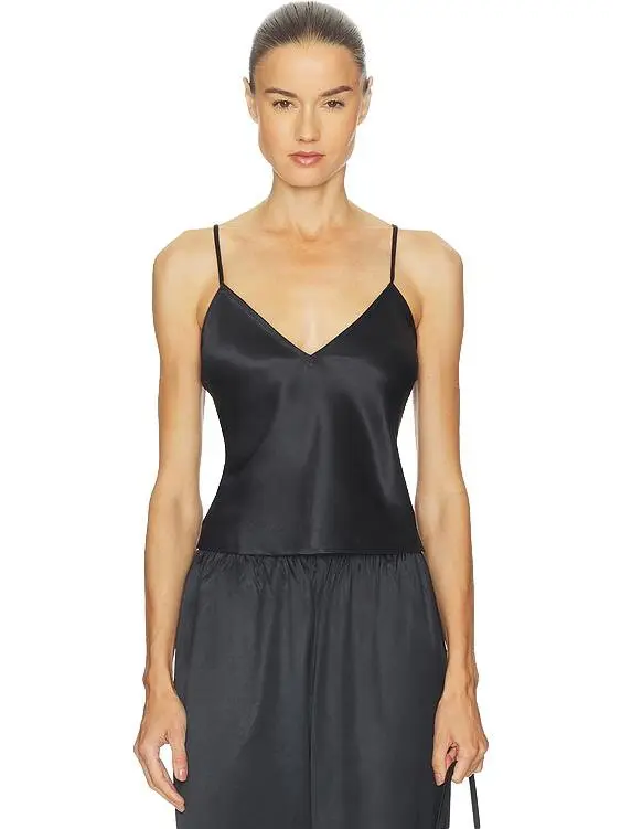 SKIMS Heavyweight Satin Cami - Onyx