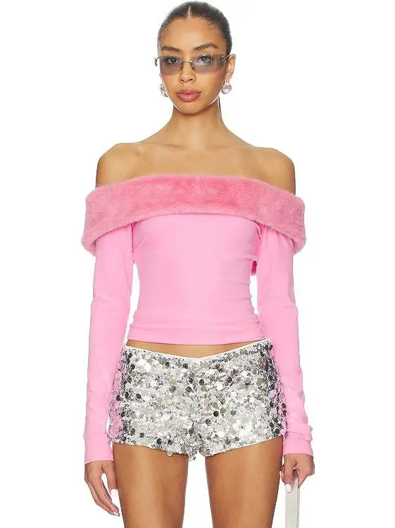 TYLER MCGILLIVARY Kiki Top - Pink