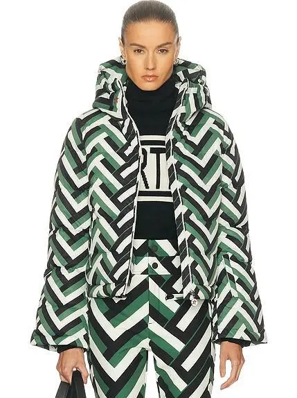Perfect Moment Polar Flare Ski Jacket Iii - Green