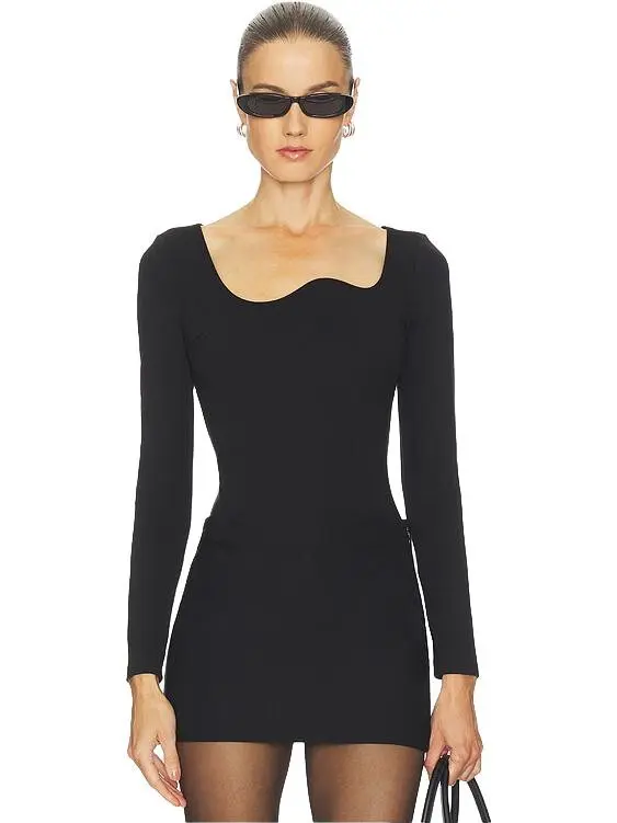 UNDRESS CODE Mademoiselle Bodysuit - Black